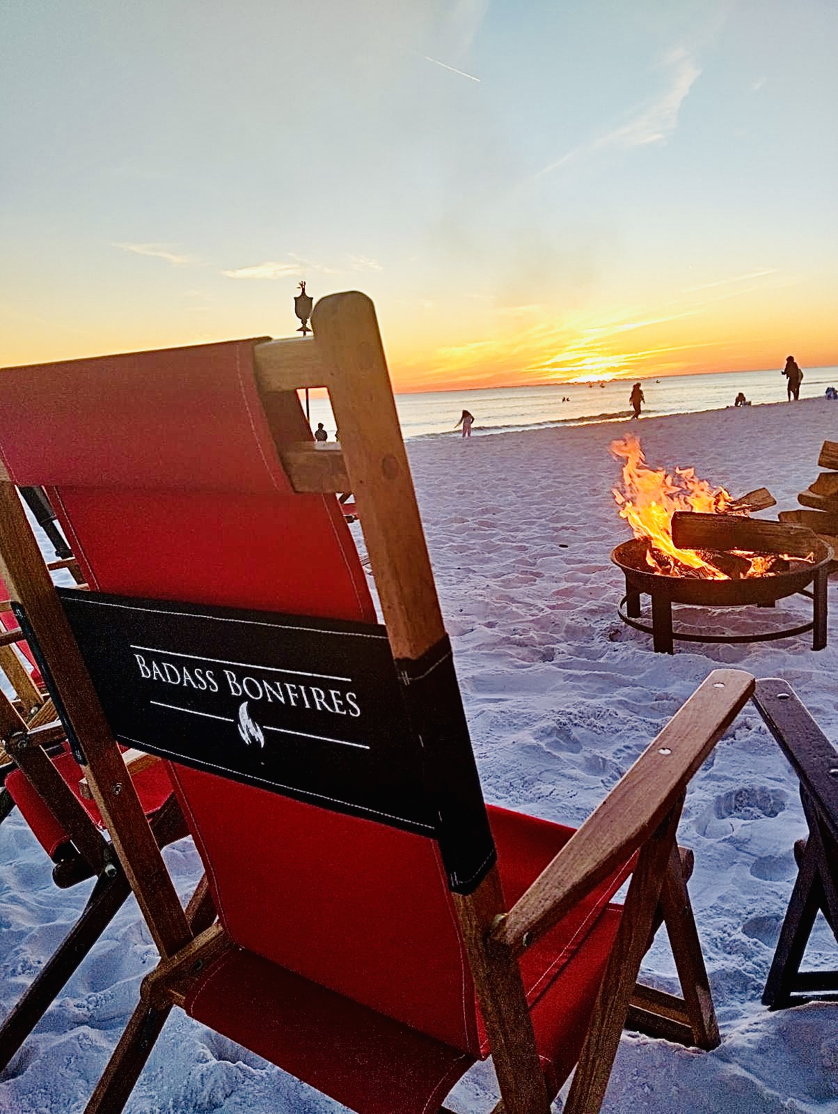 Luxury Beach Bonfires in Destin, 30A FL | Badass Bonfires