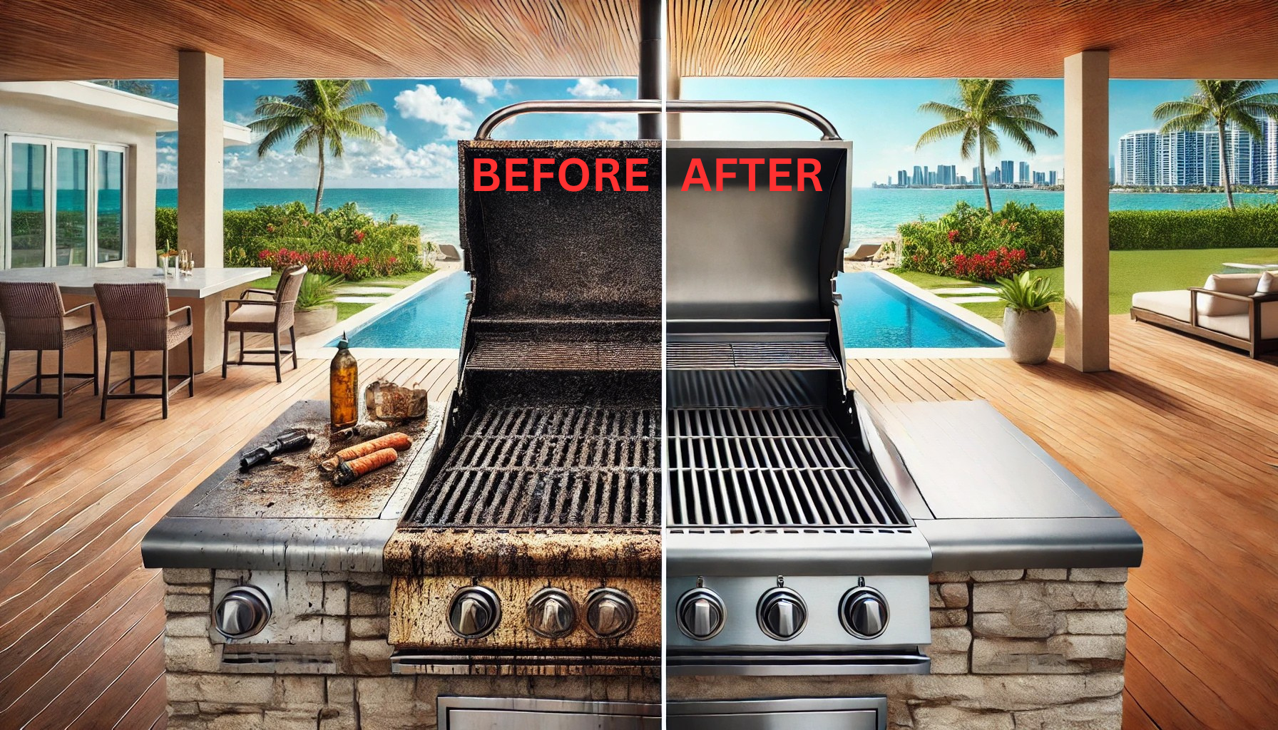 Expert BBQ Cleaning Services in Coral Gables, FL and Miami